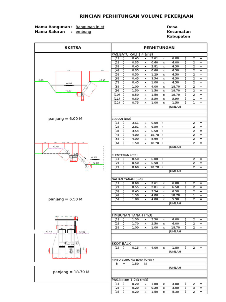 volume inlet outlet | PDF