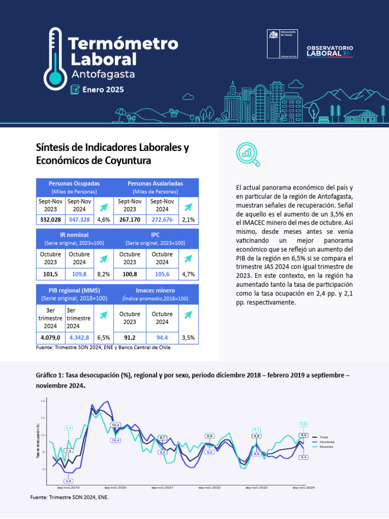 Termometro-Laboral-Region-de-Antofagasta | PDF | Business | Labor
