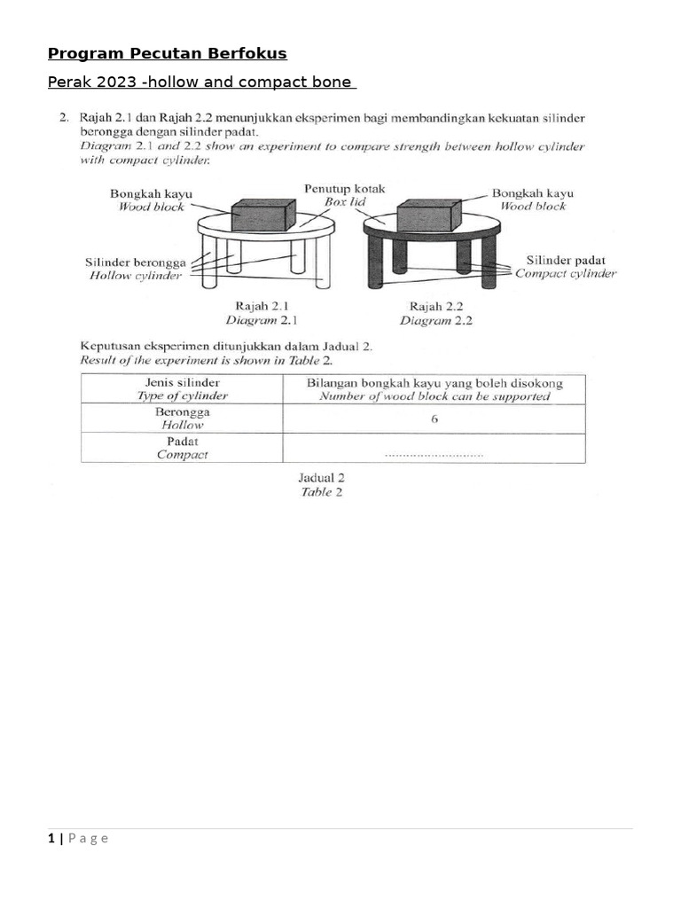 Program Pecutan Berfokus Sains SPM 2024 | PDF | Water | Chemistry