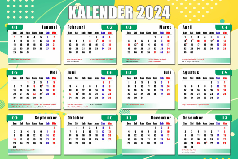 Kalender 2024 | PDF