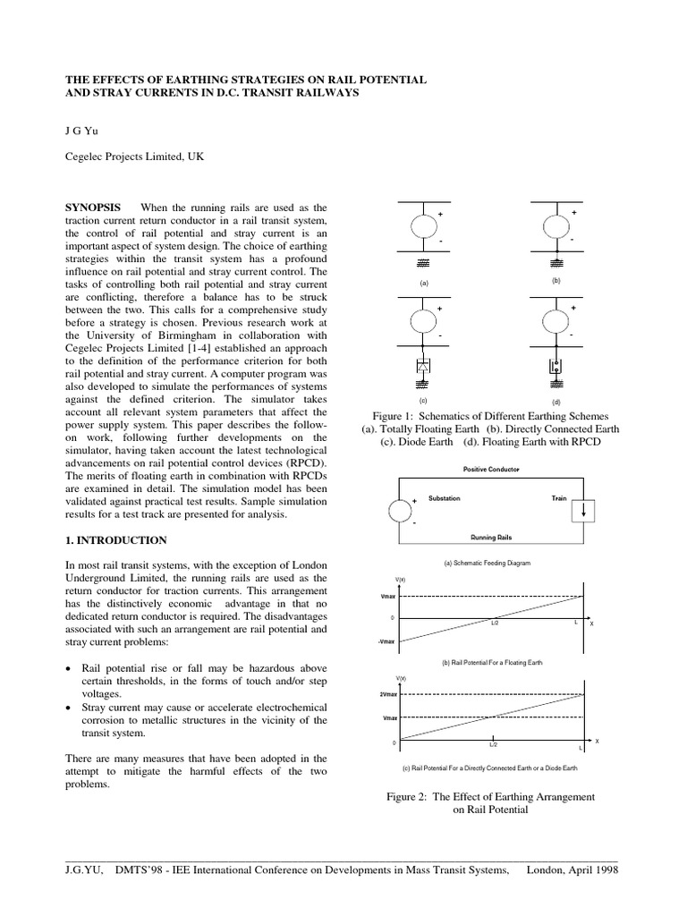 The-Effects-Of-Earthing-Strategies-On-Rail-Potential - Look at Fig1 ...