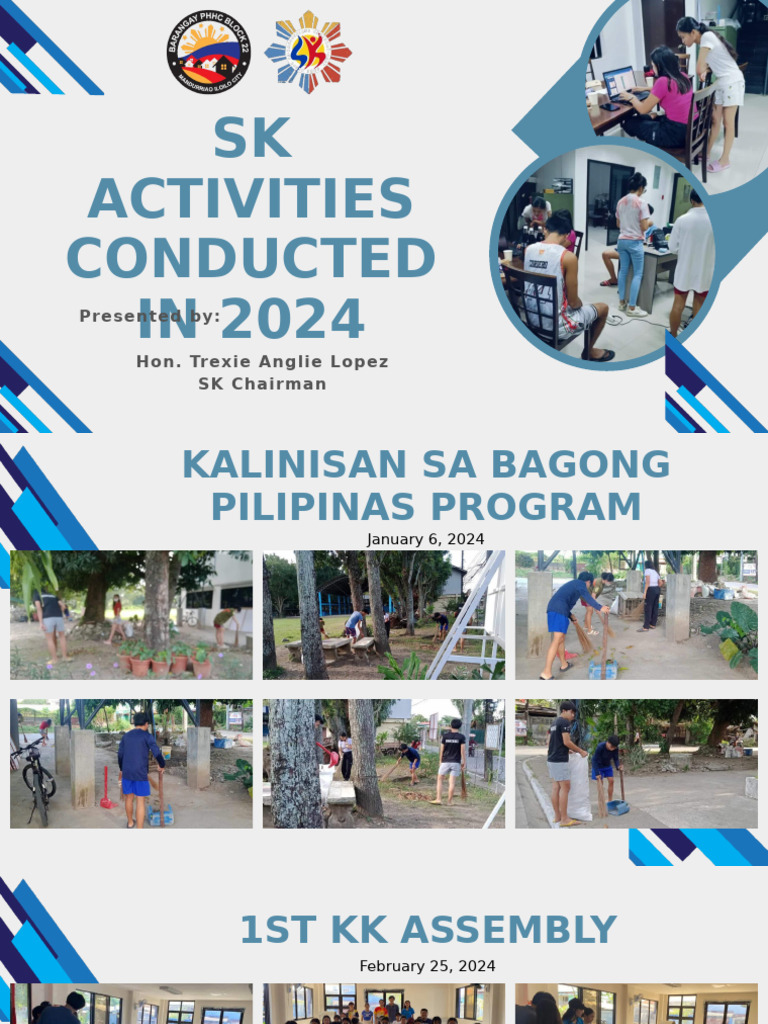 2024 SK Activities and Events | PDF