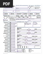 Starfinder 2e Character Sheet | PDF | Role Playing Games