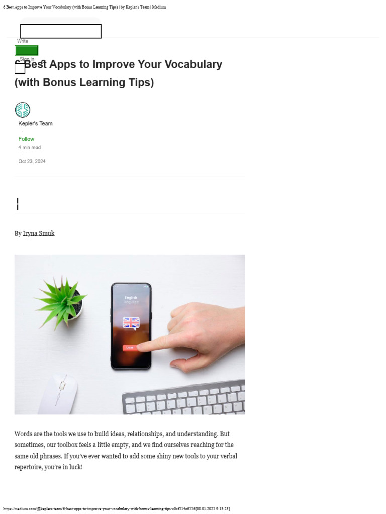 6 Best Apps To Improve Your Vocabulary (With Bonus Learning Tips) by ...