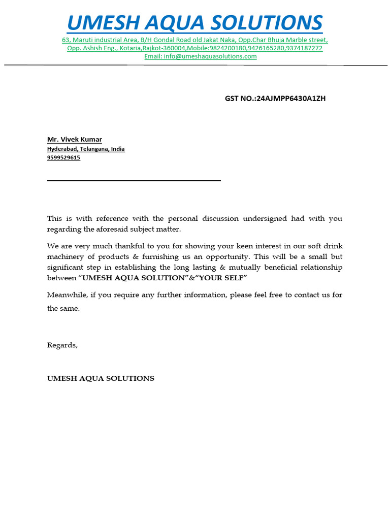 30 BPM CSD Machine Proposal | PDF