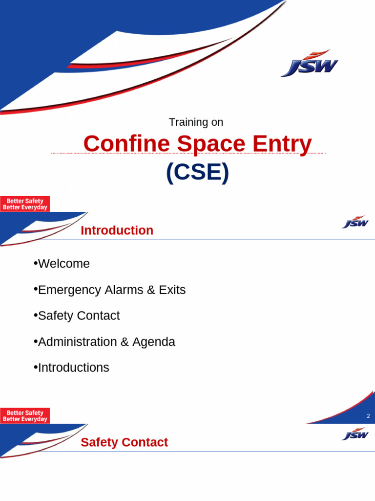 CSE Training Module Final | PDF | Occupational Safety And Health | Safety