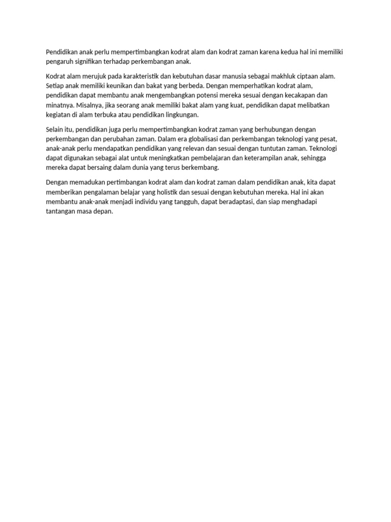 Refleksi Dan Argumen Kritis | PDF