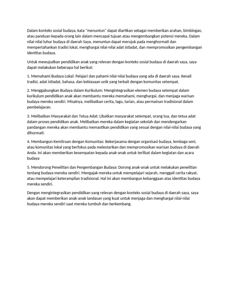 Refleksi dan Argumen Kritis (2) | PDF