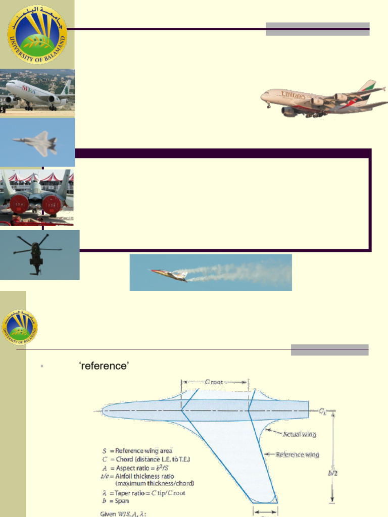 AERO 316-Ch4-Airfoil and Geometry Selection-Lecture2 | PDF | Monoplane ...