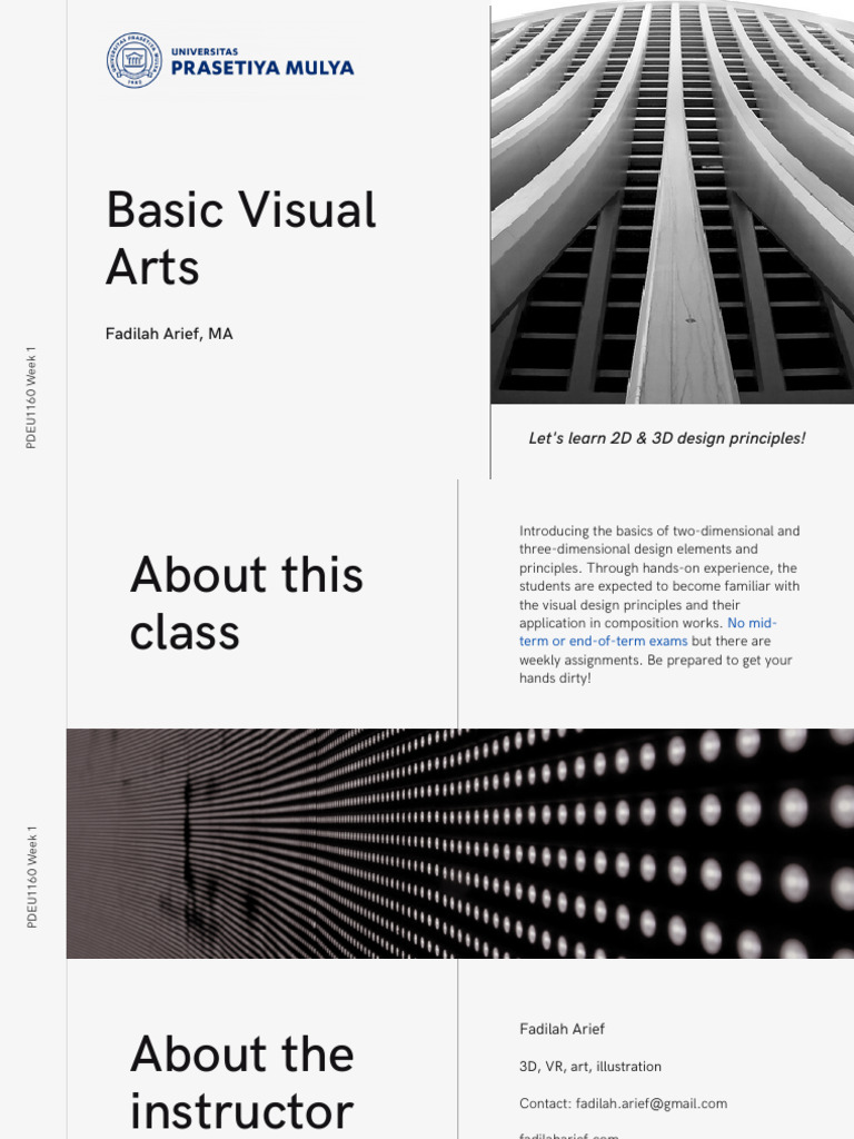 Week 1 BVA 2023 | PDF | Color | Shape