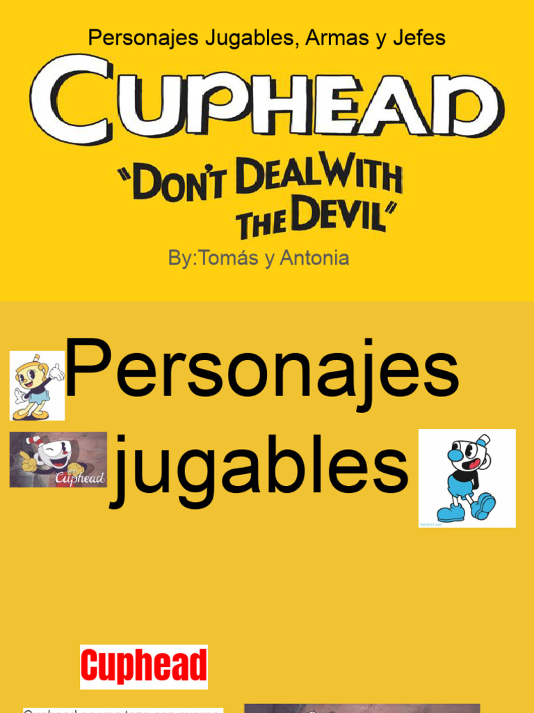 Personajes de Cuphead: Descripción Detallada | PDF