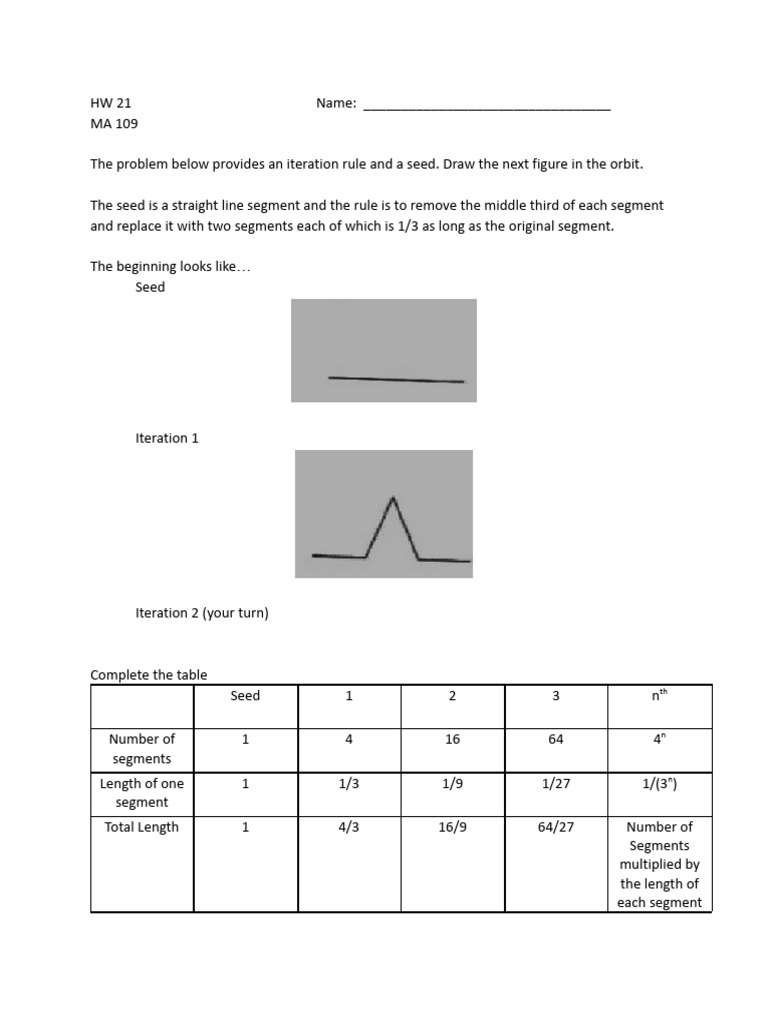 MA109 - Survey of Math - HW#21 | PDF