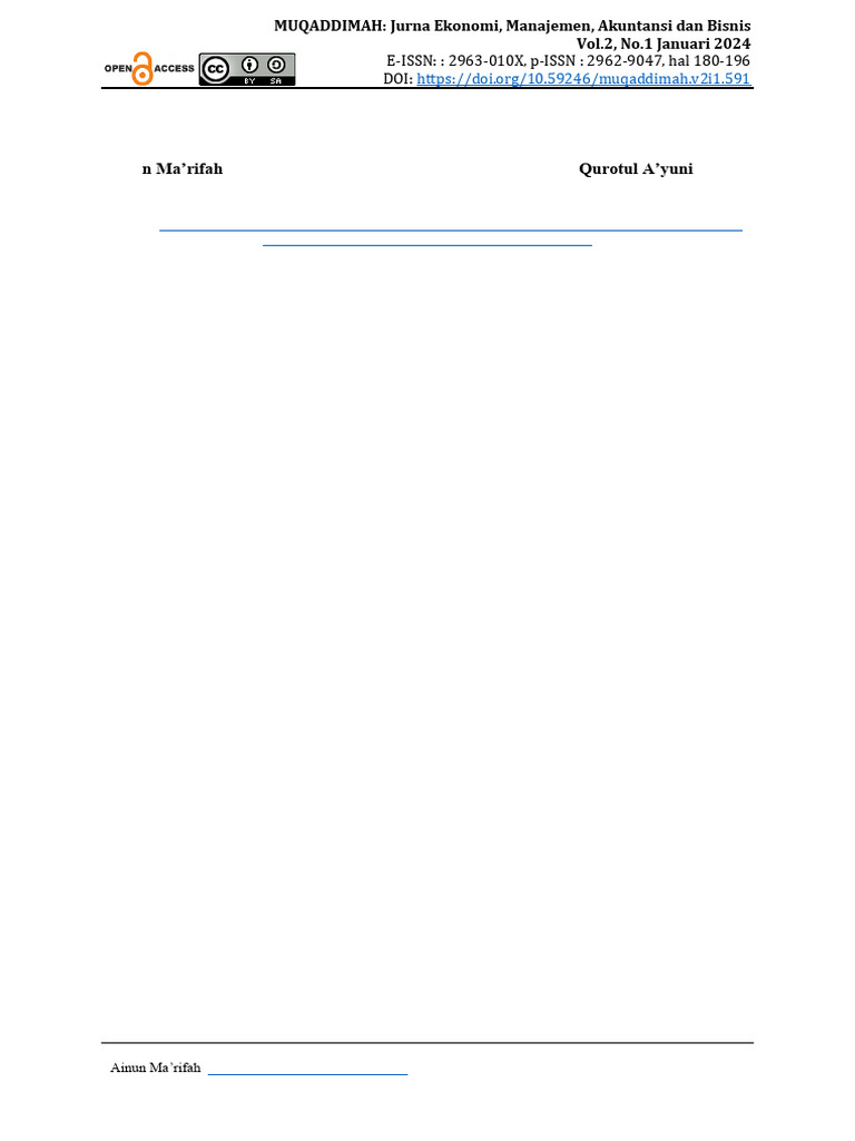 Muqaddimah Vol 2 No 1 Januari 2024 Hal 180-196 | PDF