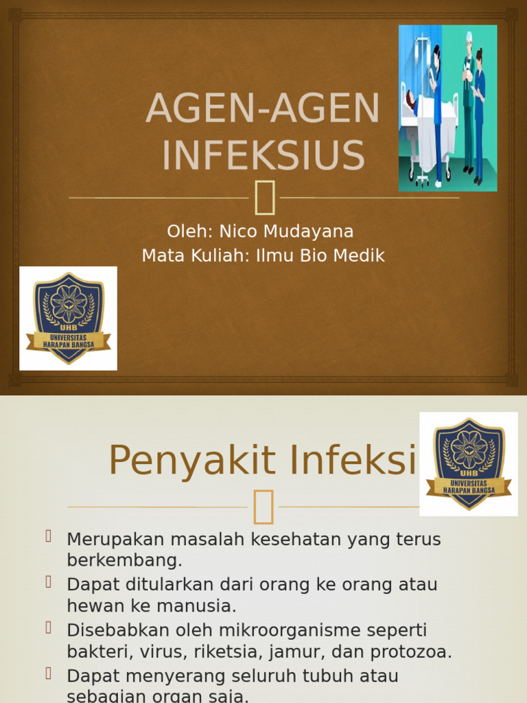 Agen Infeksius Presentation | PDF