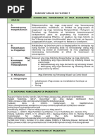 (Week 1) FIL 7 Q2 Nasusuri Ang Mga Detalye NG Tekstong Pampanitikan para Sa Kritikal | PDF