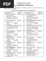 BVA451 Sports and Yoga-II Syllabus | PDF | Meditation | Yoga