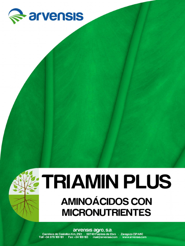 Triamin Plus Ipw Es | PDF | Plantas | Proteínas