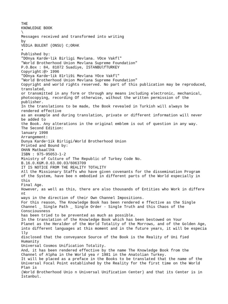 TheKnowledgeBook_1736308280736 | PDF | Rumi | Universe