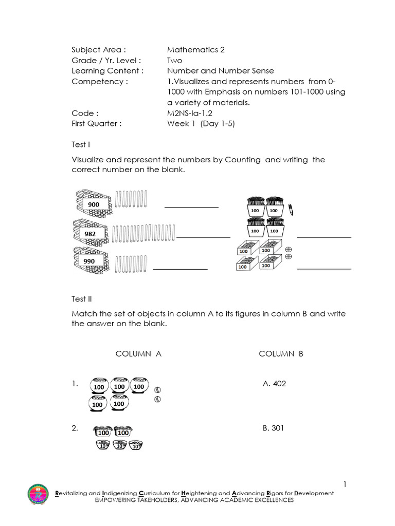 Math 2 | PDF | Curriculum | Mathematics