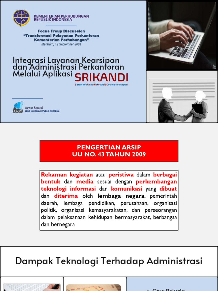 Transformasi Digital Kearsipan SPBE | PDF