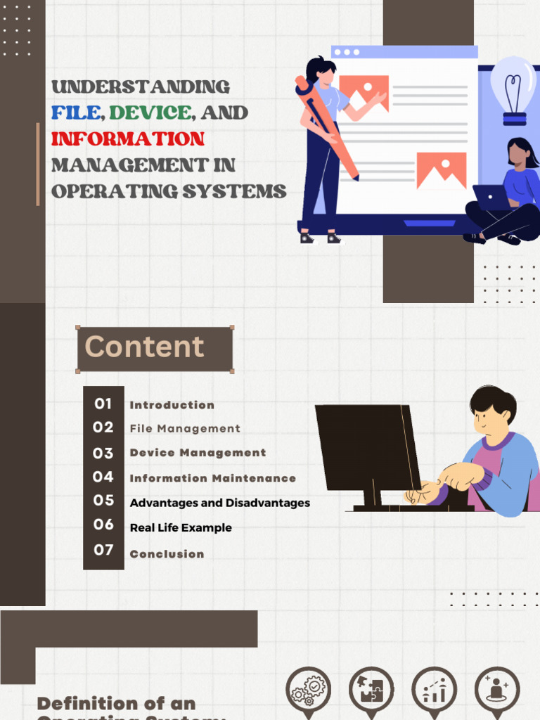 Understanding File, Device, and Information Management in Operating Systems | PDF | Computer ...