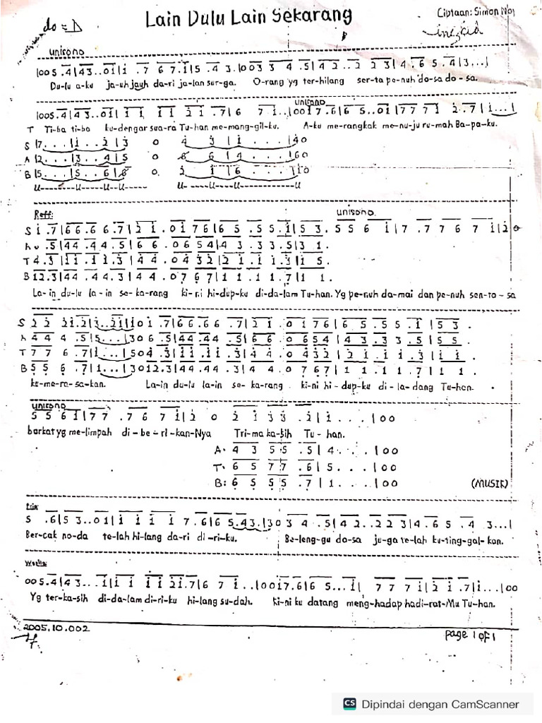 Lain Dulu Lain Sekarang | PDF
