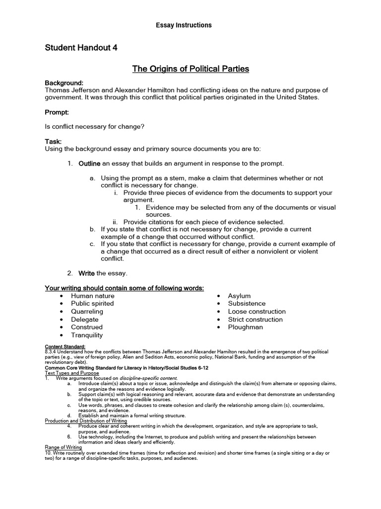 LP3 - Day 50 - Essay Instructions | PDF | Essays | Writing
