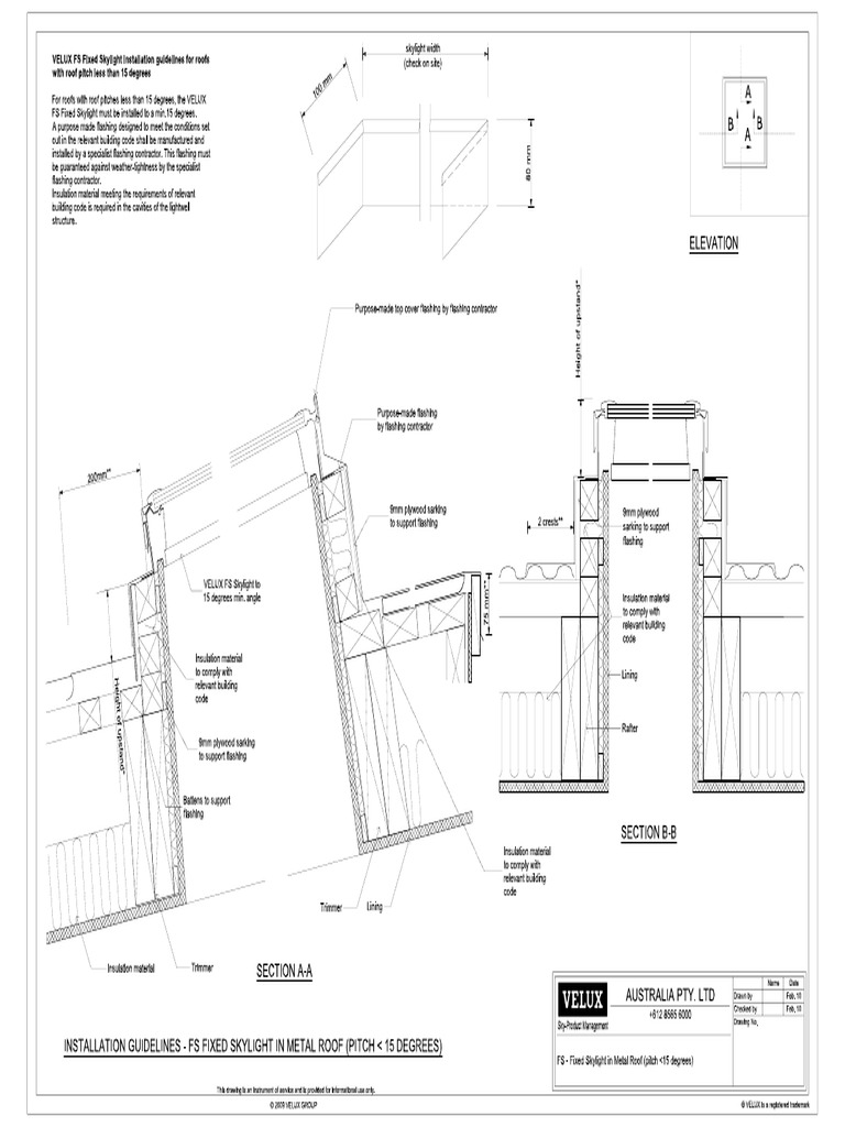 Flat Roof Buildup Pitch 0-15 Degrees | PDF