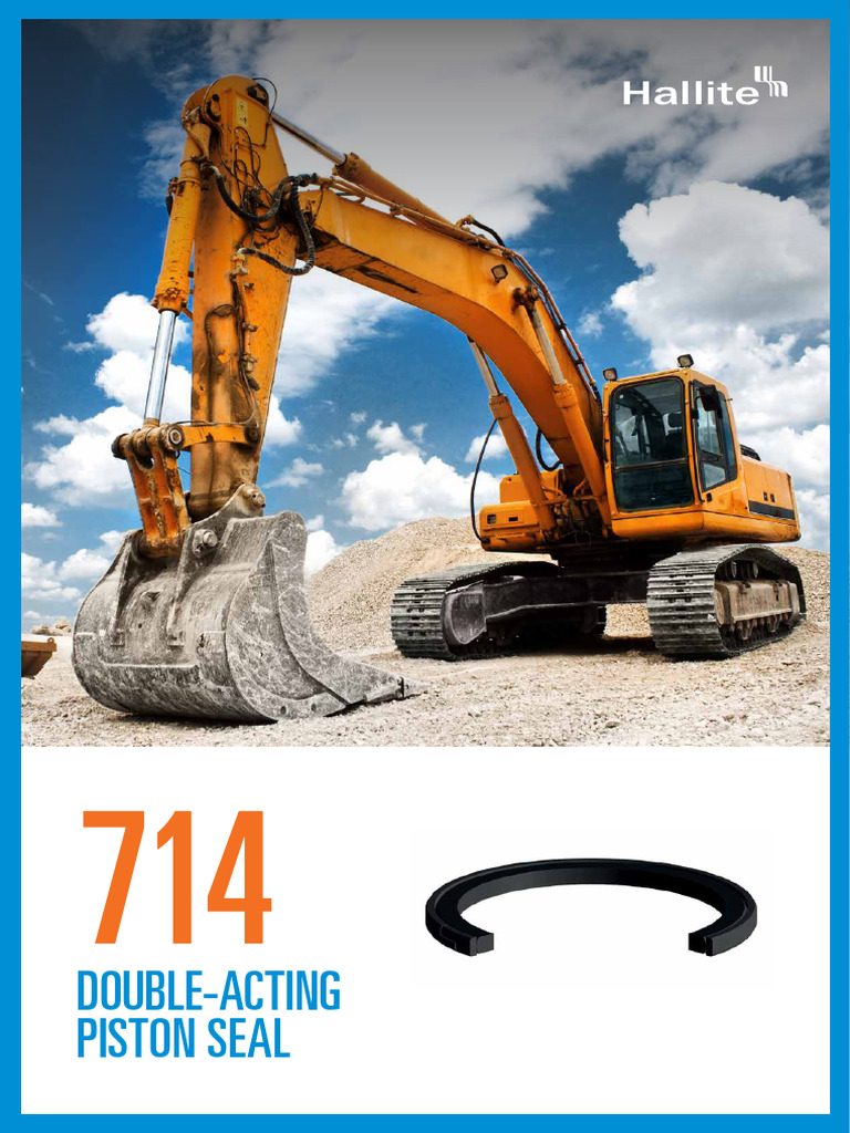 High-Pressure Double-Acting Piston Seal | PDF | Piston | Materials