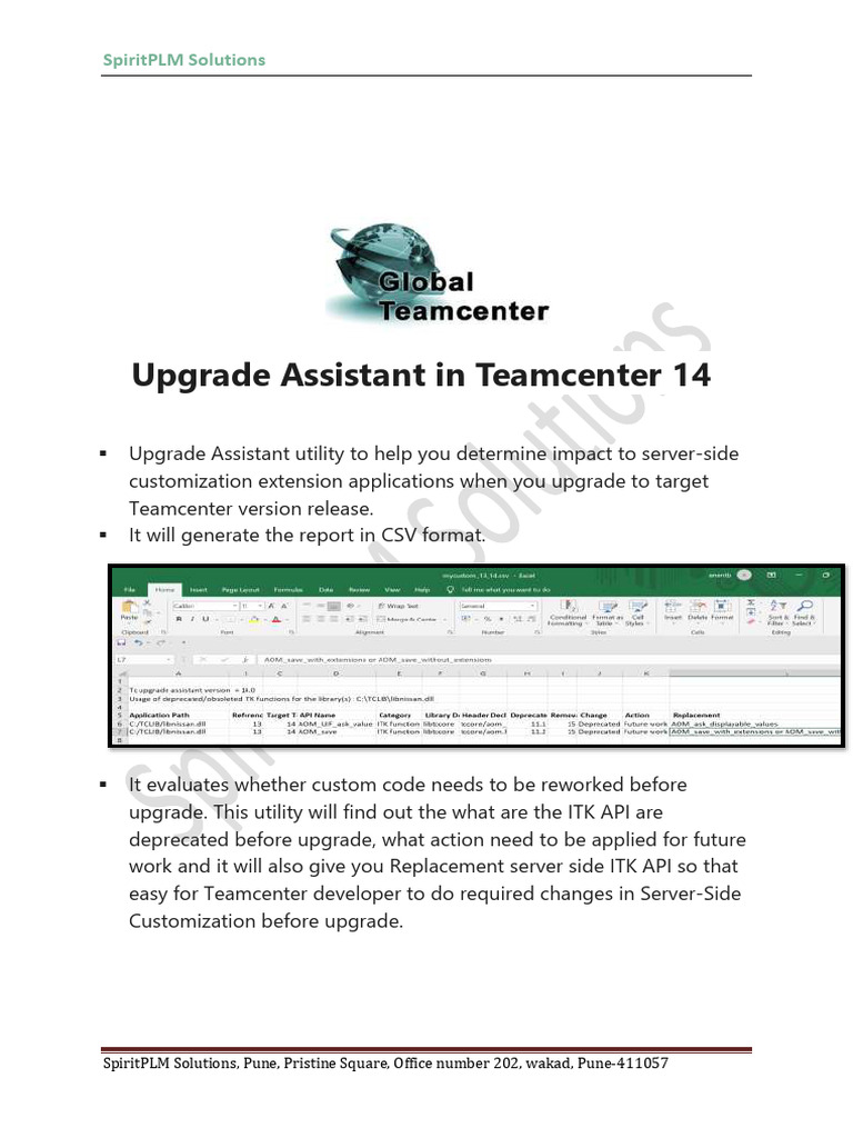 Upgrade Assistant in Teamcenter 14 | PDF | Software | Operating System Technology