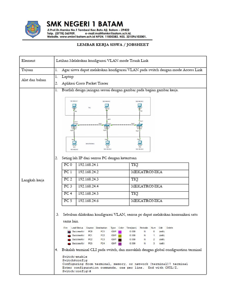 Revaldo Fredly Sitorus Tugas VLAN VTP | PDF