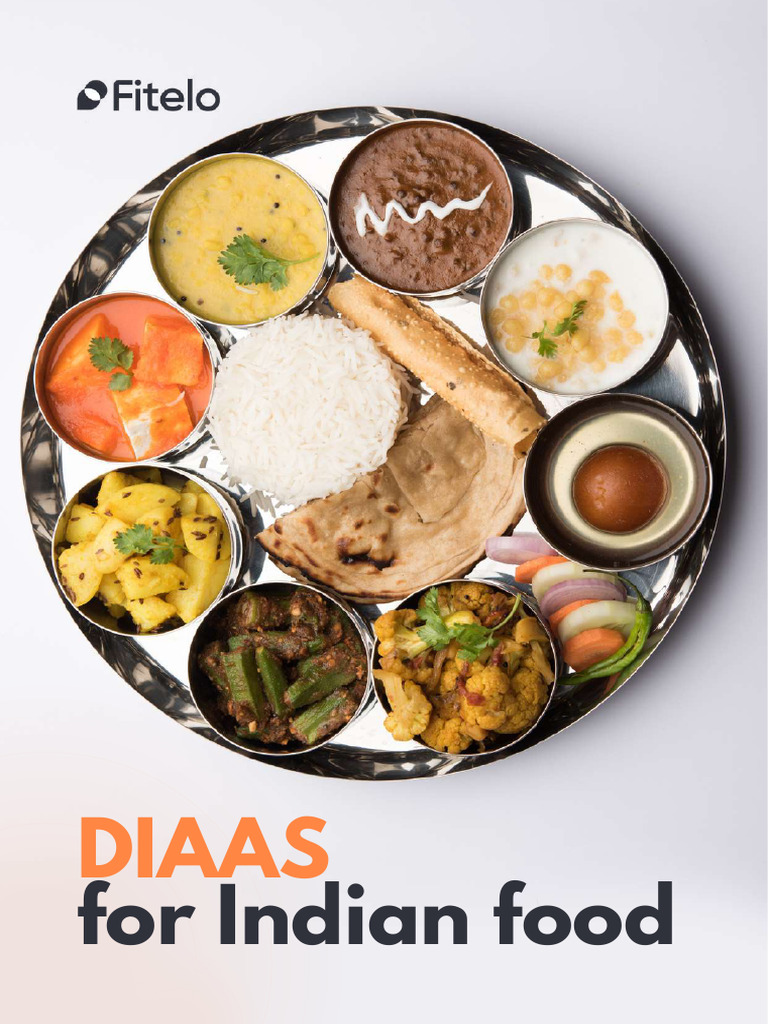 DIAAS For Indian Food (1) - Compressed | PDF | Indian Cuisine | Foods