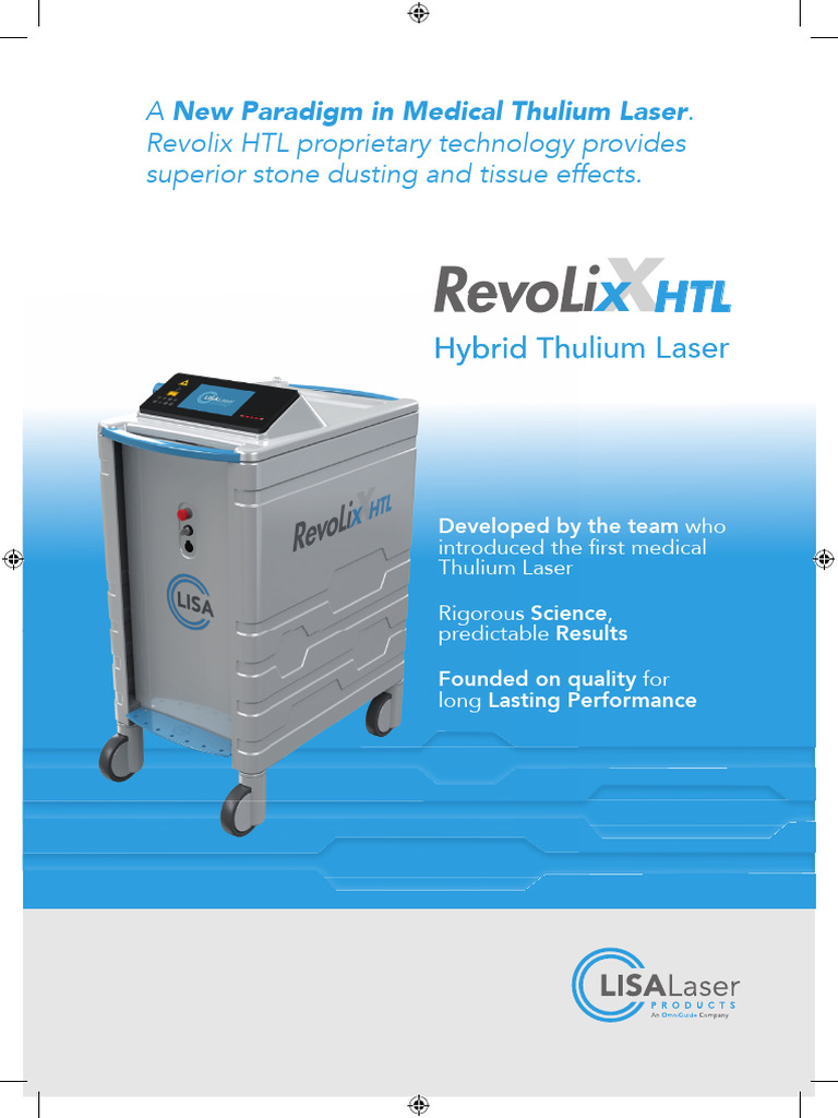 RevoLix HTL: Advanced Thulium Laser Solutions | PDF