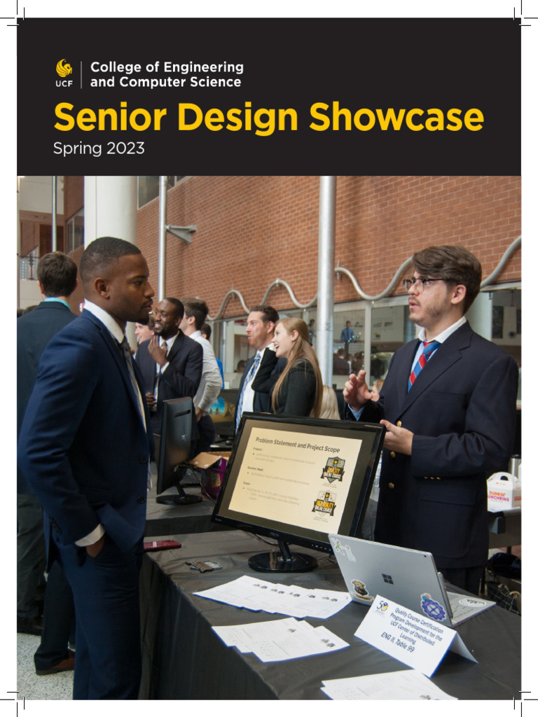 UCF Spring 2023 Senior Design Showcase | PDF | Virtual Reality ...