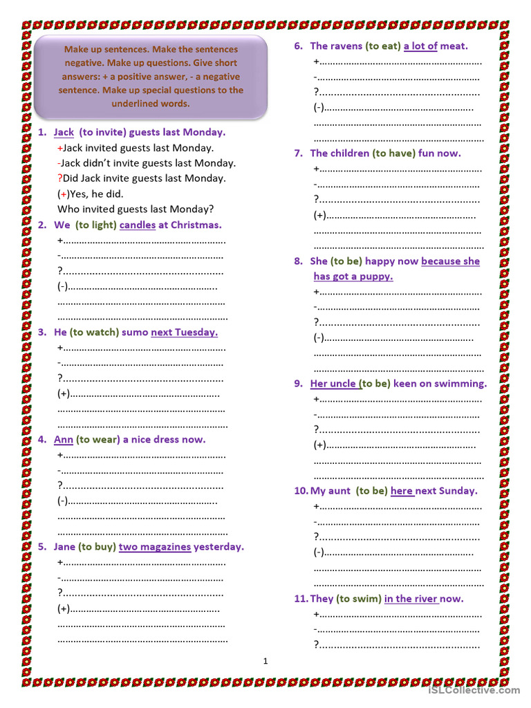 EASY the PreSENT Simple OK (QUESTION) | PDF