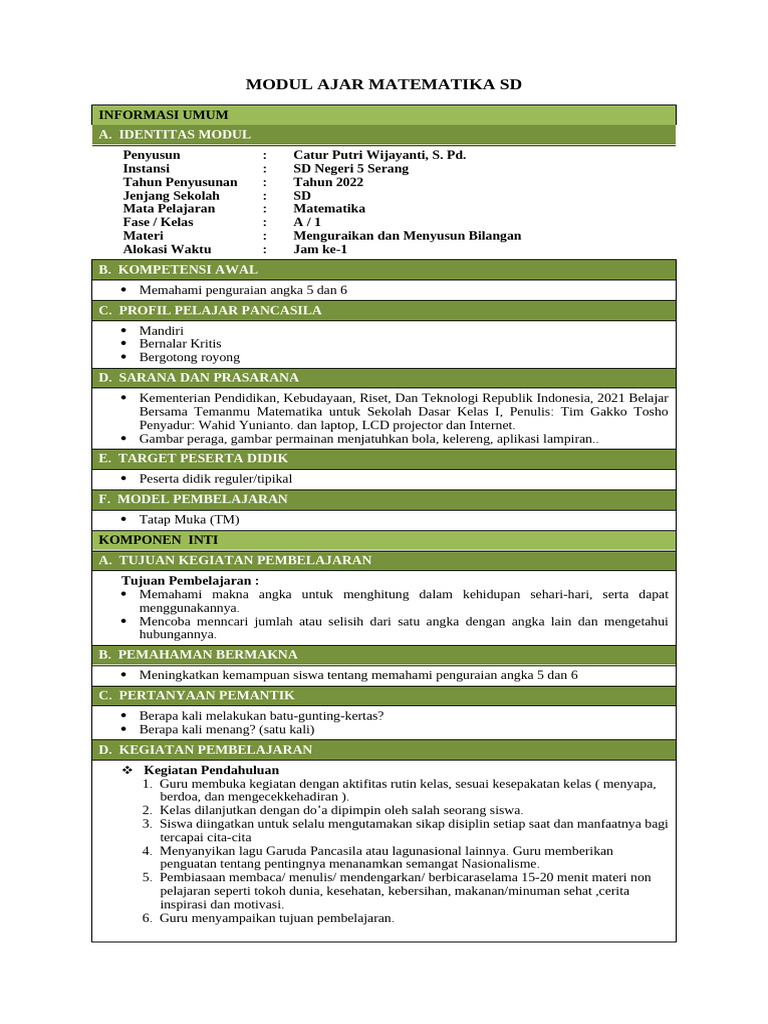 Bab 2.ma - Mtk. Sem.1 | PDF