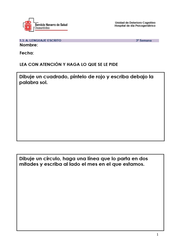 1.3a Lenguaje Escrito | PDF