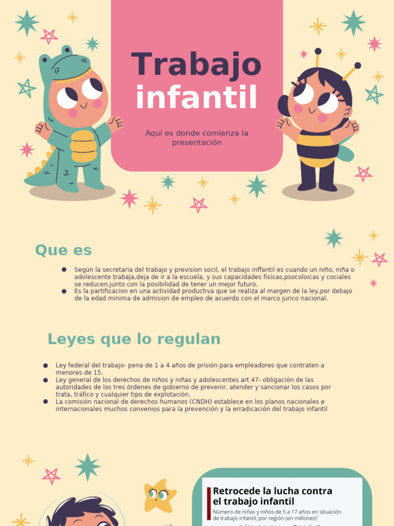 Trabajo Infantil en México: Realidad y Leyes | PDF | Trabajo infantil ...