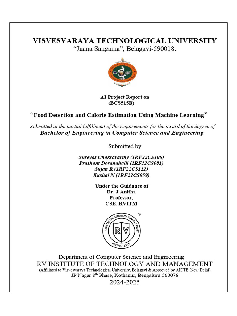 Final Mini Project Report | PDF | Deep Learning | Machine Learning