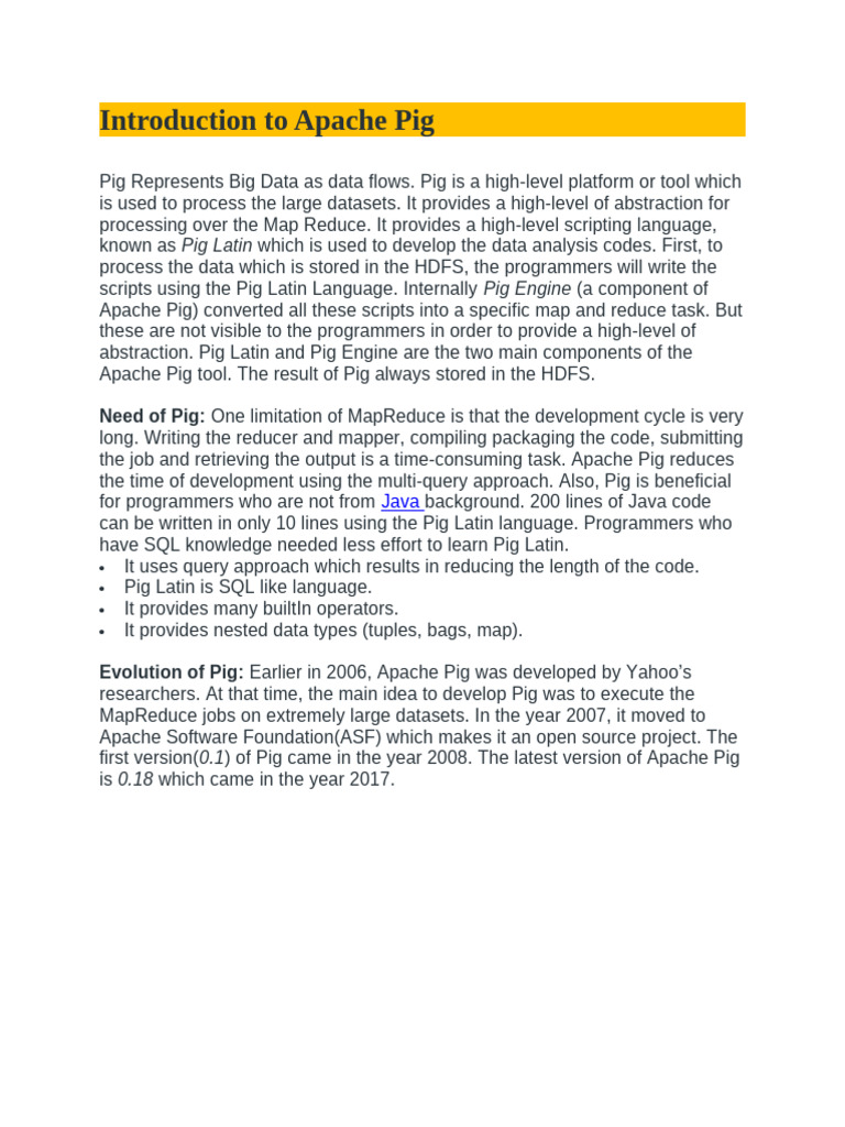 unit-4_SGS | PDF | Apache Hadoop | Map Reduce