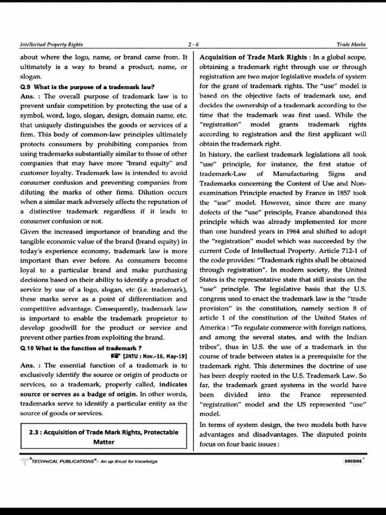 Trademark | PDF