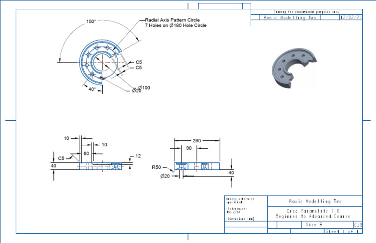 Basic Modelling Two ENG DRW | PDF