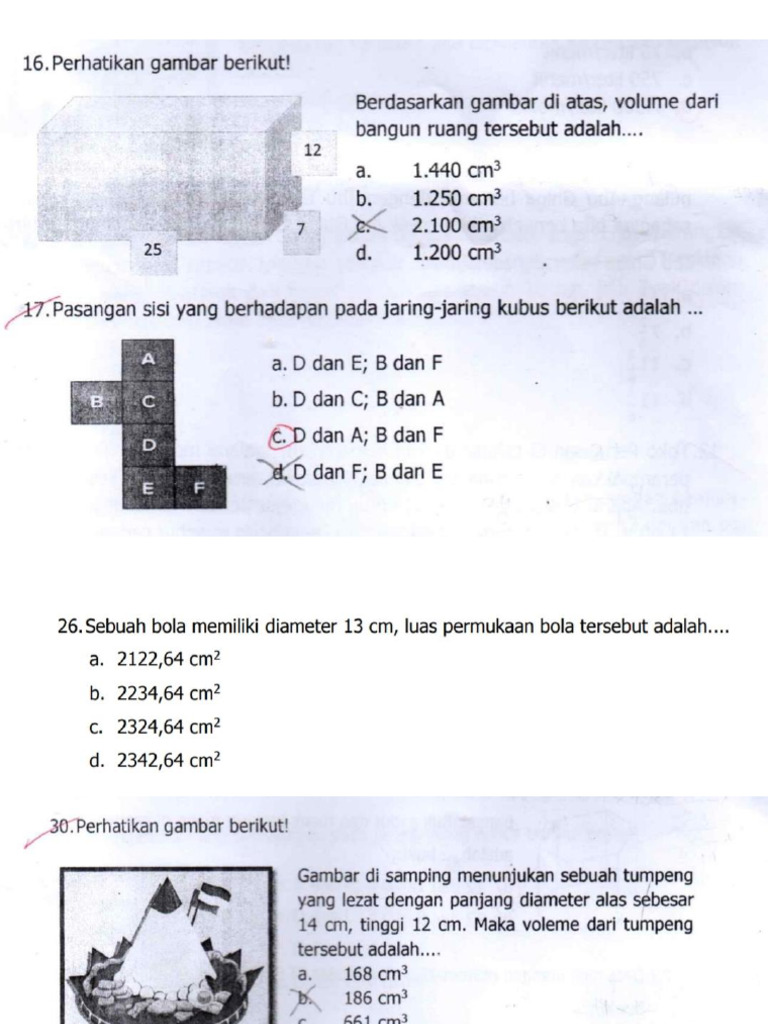 Pembahasan Jaring2 Dan Bangun Ruang | PDF