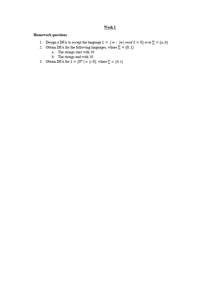 Week 1 | PDF
