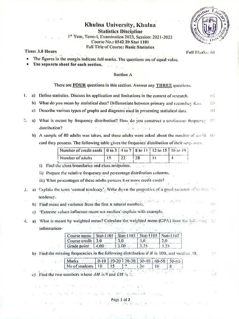 Basic Statistics | PDF