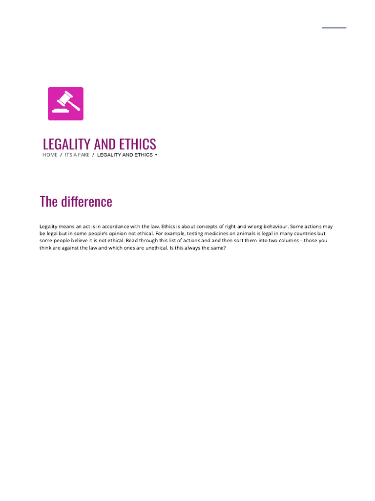 Legality and Ethics - Building Respect For Copyright | PDF | Counterfeit | Taxes