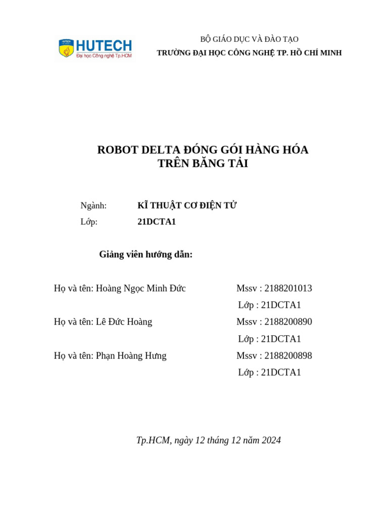 TT Robot Delta | PDF