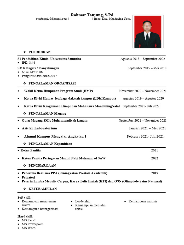 CV RAHMAT TANJUNG | PDF