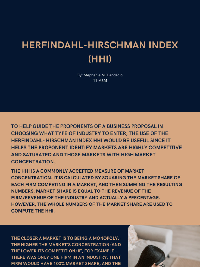 Herfindahl Hirschman Index Hhi PPT - 20240329 - 170910 - 0000 | PDF ...