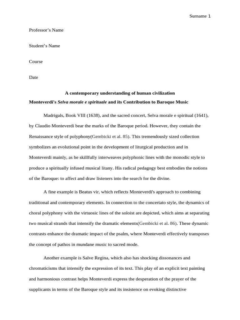 A Contemporary Understanding of Human Civilization. Final | PDF | Age ...